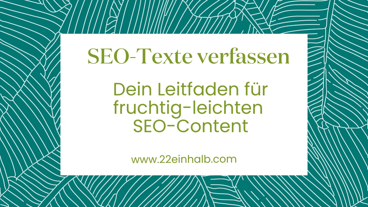 SEO-Texte schreiben: So geht das - deine Anleitung 2023